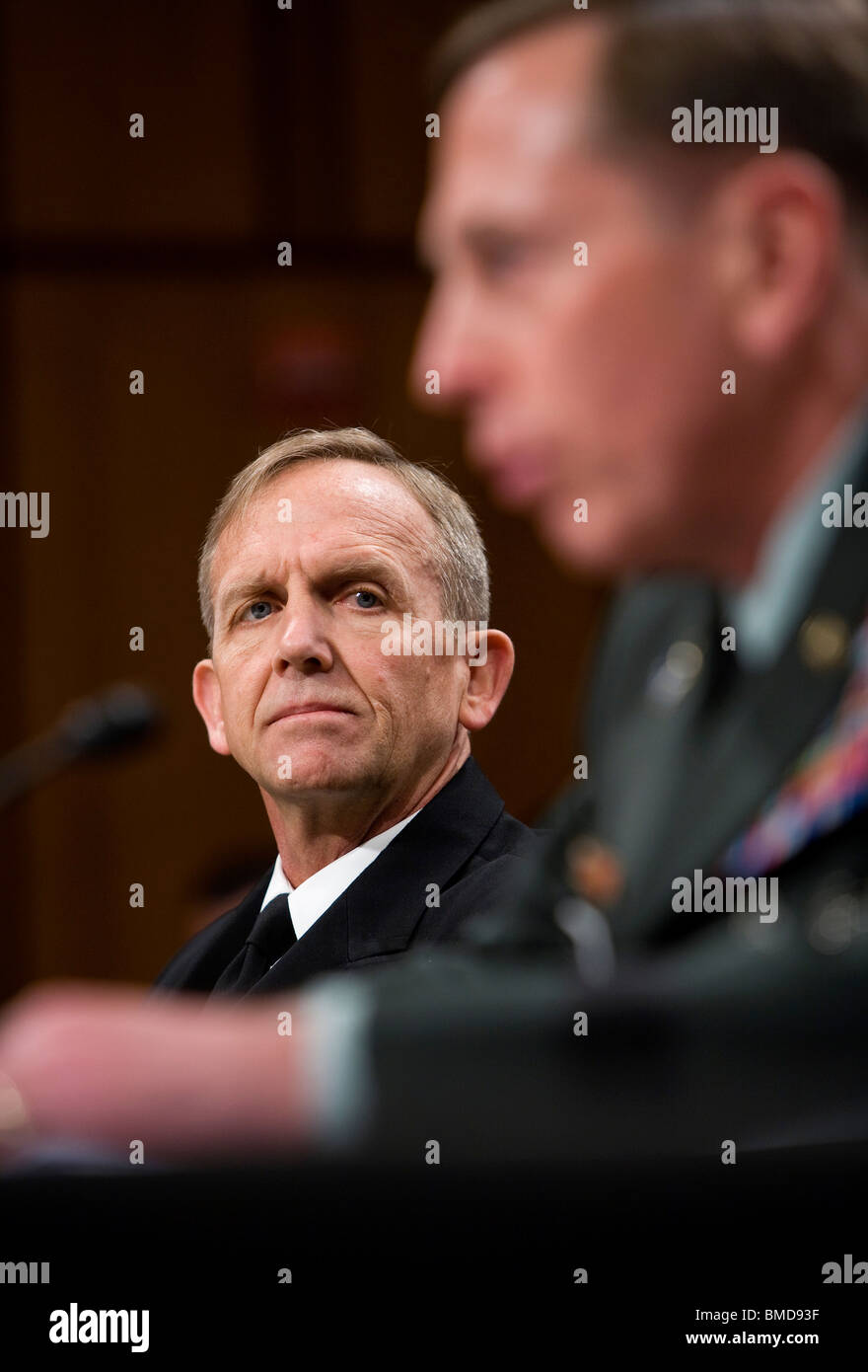 Admiral eric olson general david hi-res stock photography and images ...