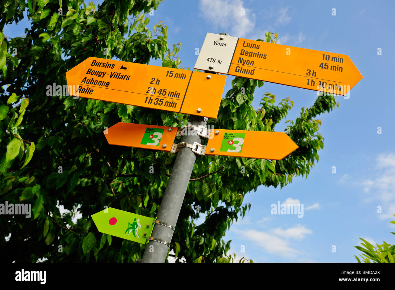 Aubonne signs hi-res stock photography and images - Alamy