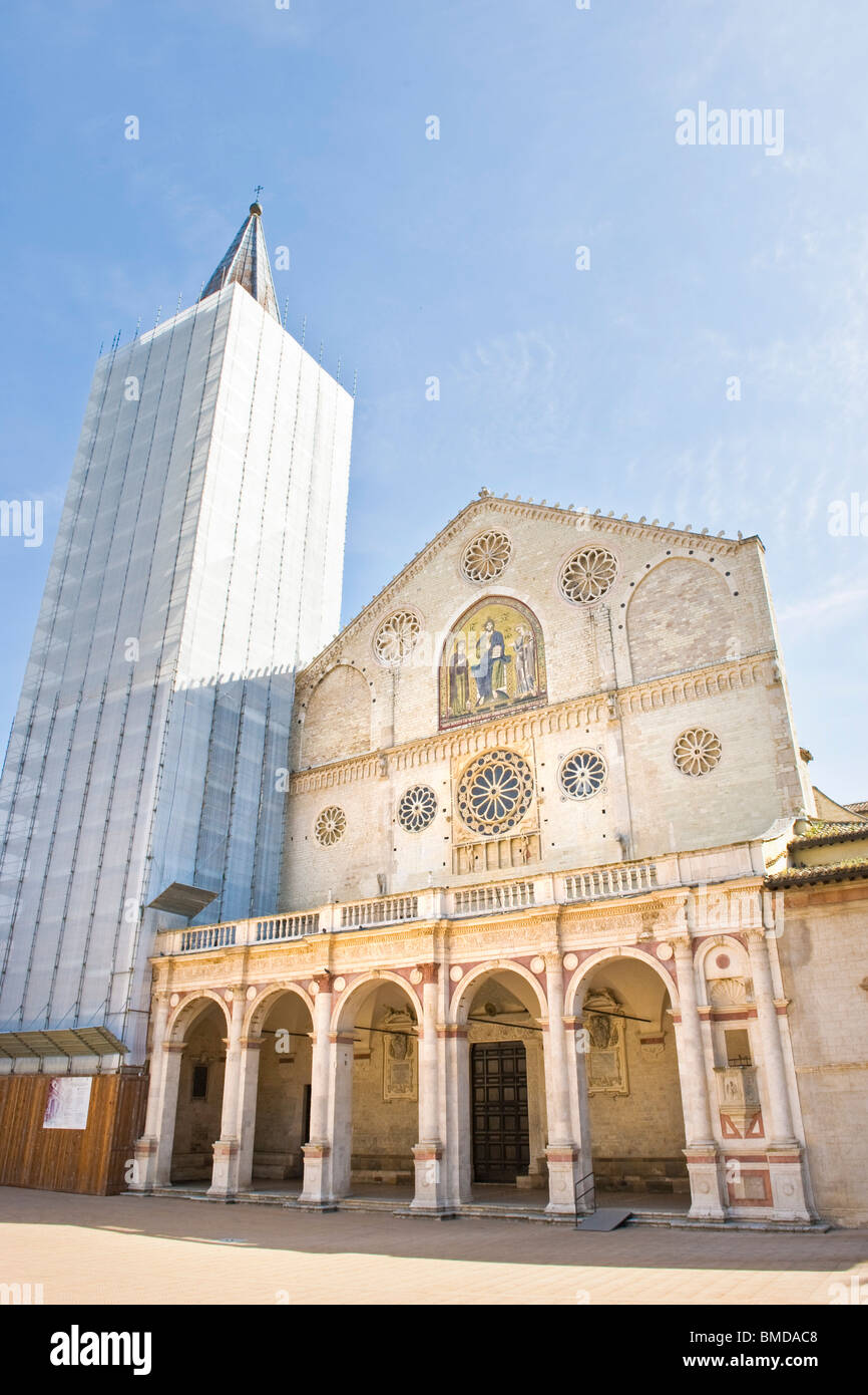 Duomo, cathedral, Spoleto, Perugia province, Umbria Stock Photo - Alamy