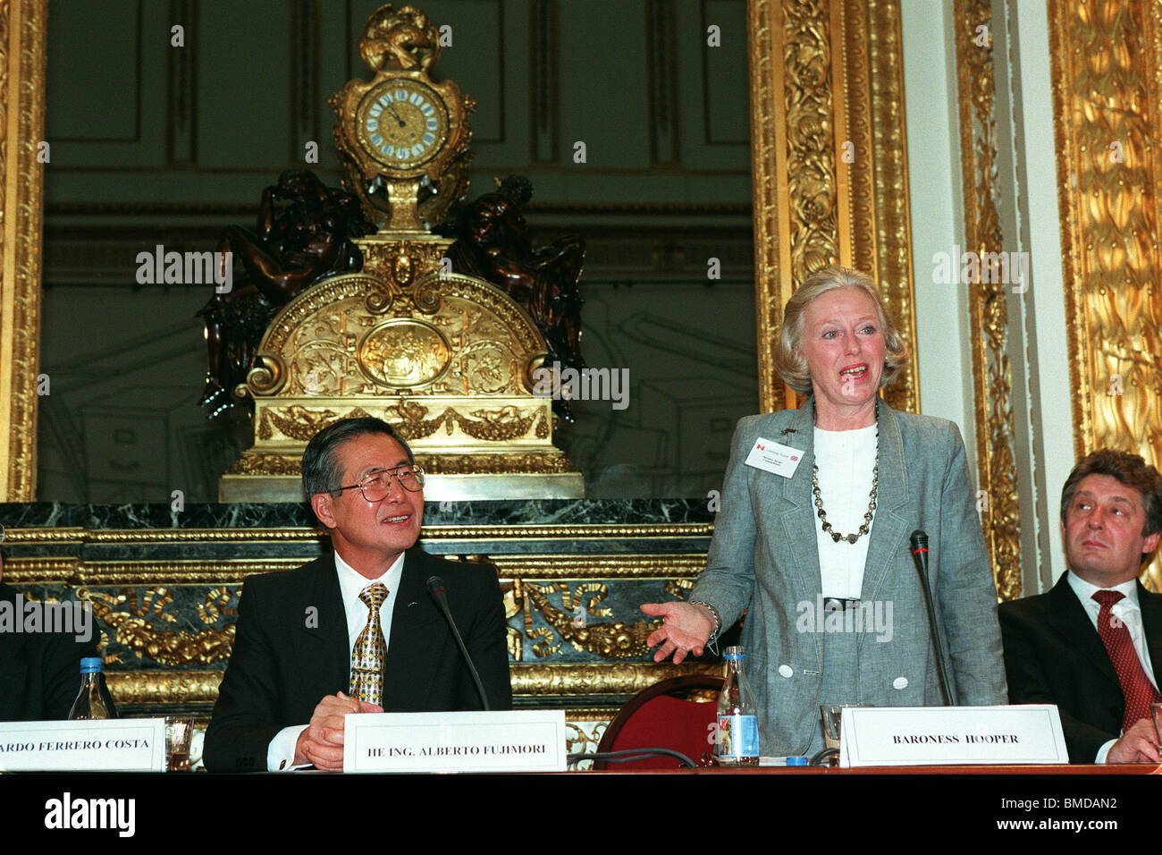 BARONESS HOOPER CONF. AT LANCASTER HOUSE 10 July 1998 Stock Photo - Alamy