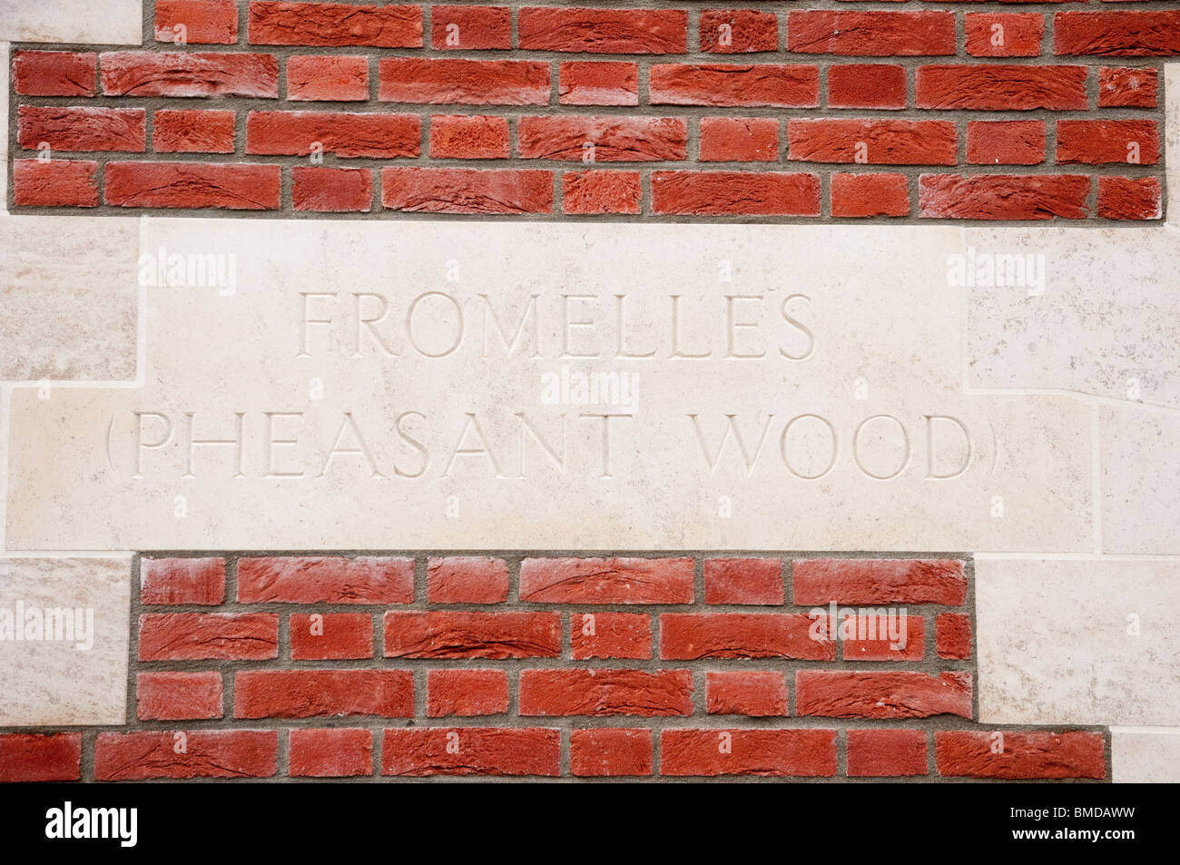 Pheasant Wood CWGC Cemetery in Fromelles Flanders France Stock Photo ...