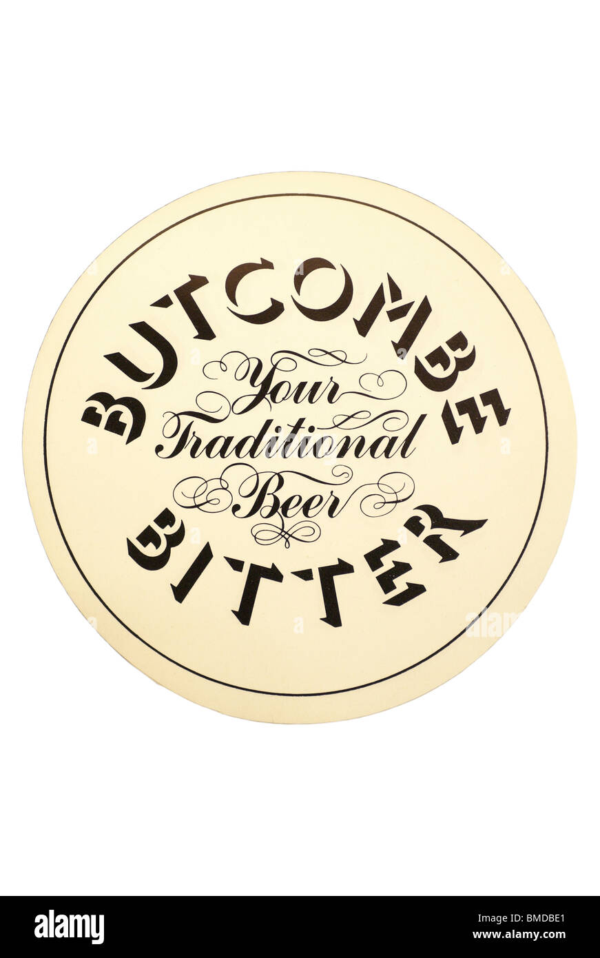 Butcombe Bitter bottle label - date unknown Stock Photo - Alamy