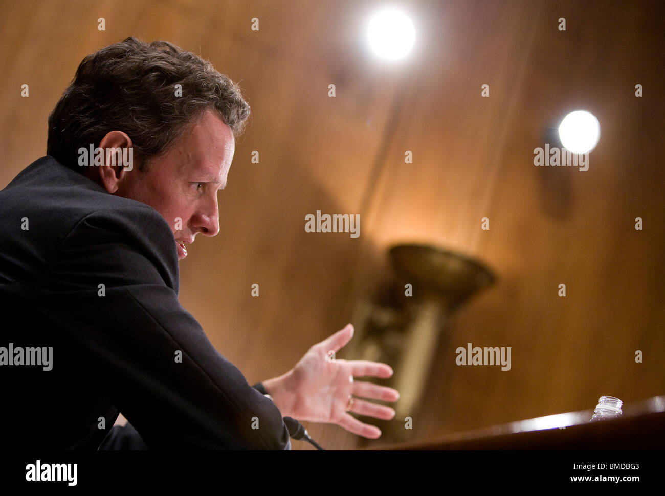 Treasury Secretary Timothy Geithner Stock Photo - Alamy