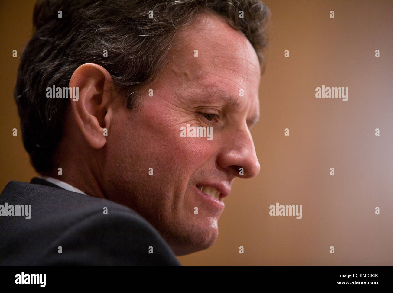 Treasury Secretary Timothy Geithner Stock Photo - Alamy