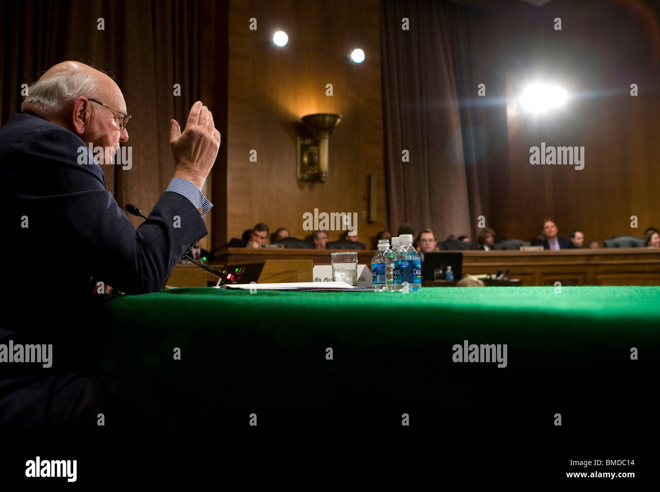 Former Federal Reserve Chairman Paul Volcker Stock Photo - Alamy