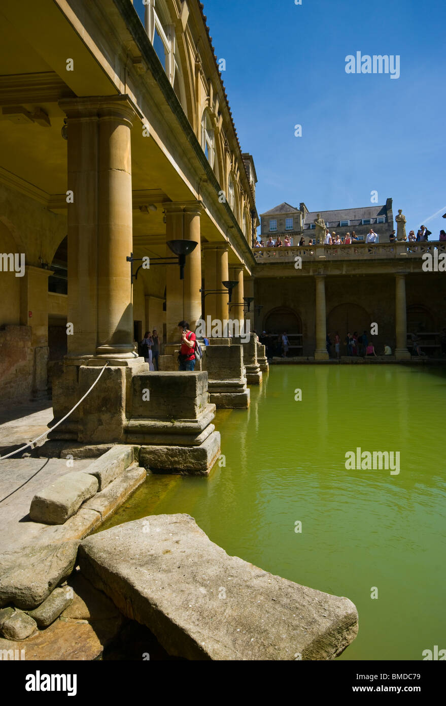 The Roman Baths Bath Somerset England Stock Photo - Alamy