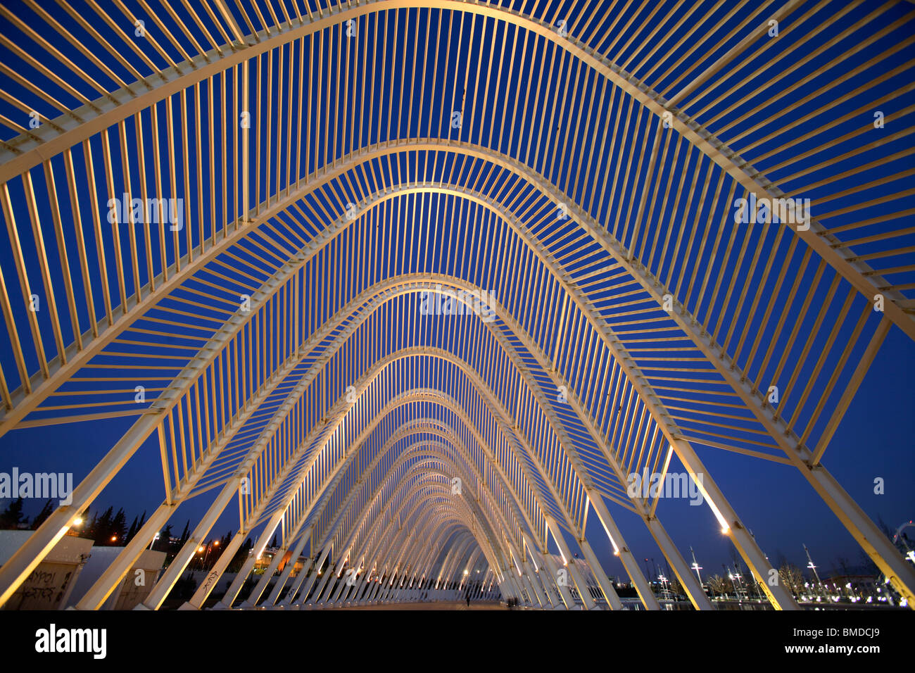 Olympic Sport Complex by Calatrava, Athens, Greece Stock Photo - Alamy