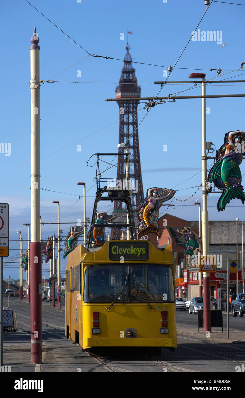 Blackpool tram hi-res stock photography and images - Alamy
