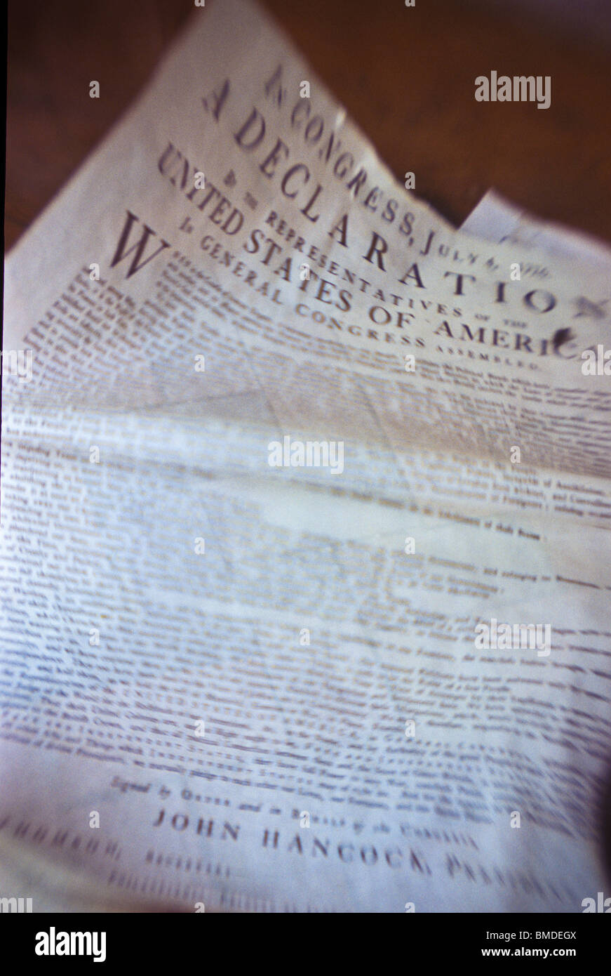 Declaration of purpose hi-res stock photography and images - Alamy