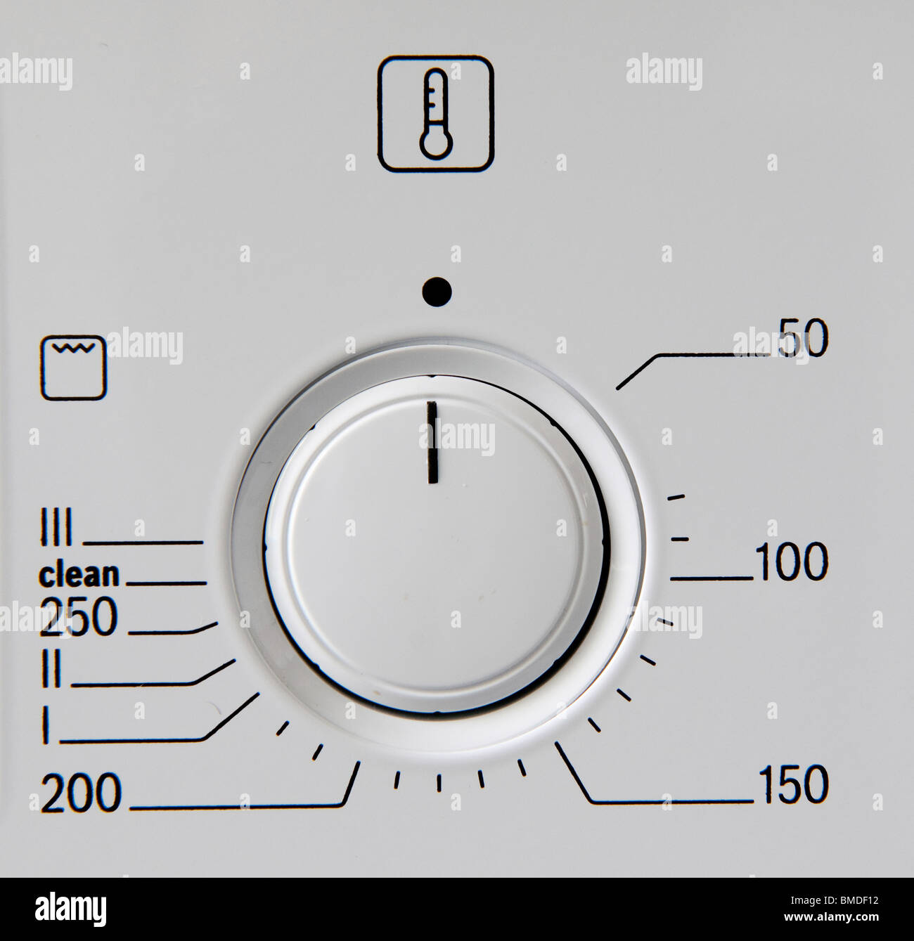 Modern kitchen stove control panel Stock Photo - Alamy