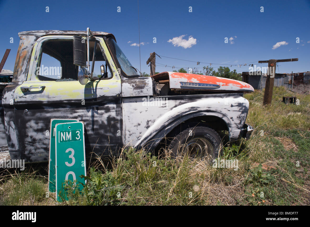 Wrecked Ford Trucks
