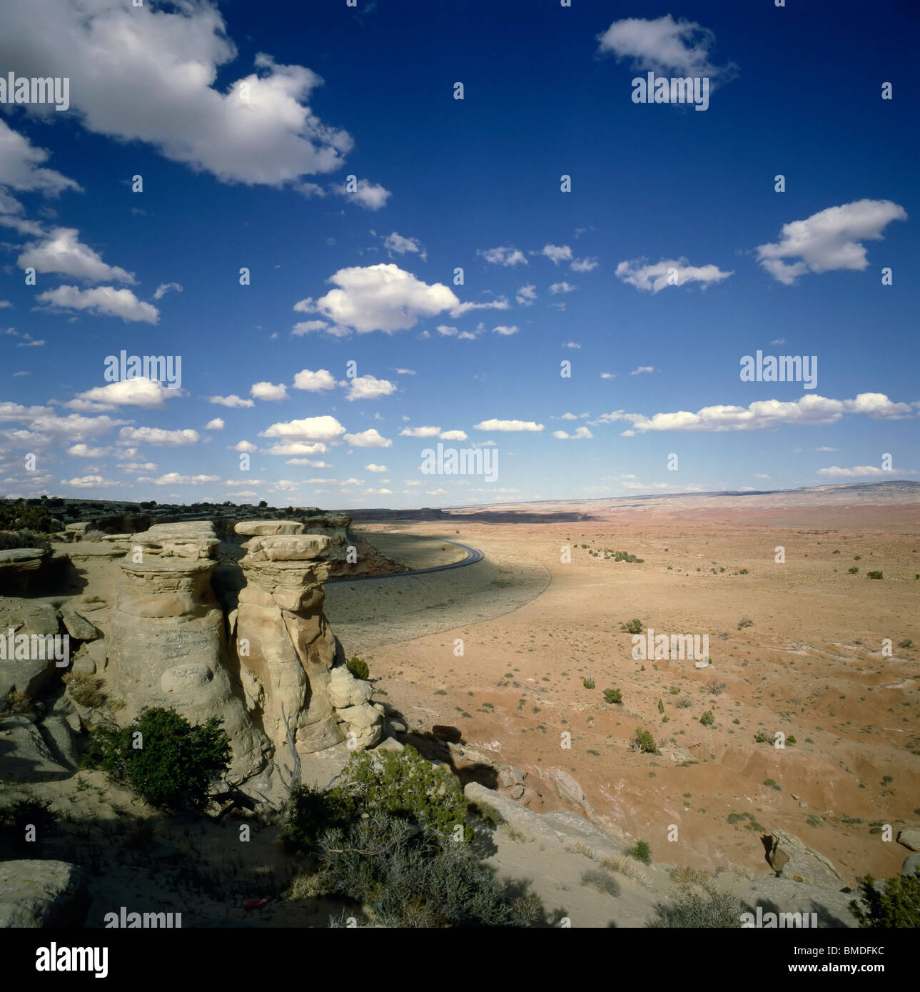 Desert landscape in Utah Stock Photo - Alamy