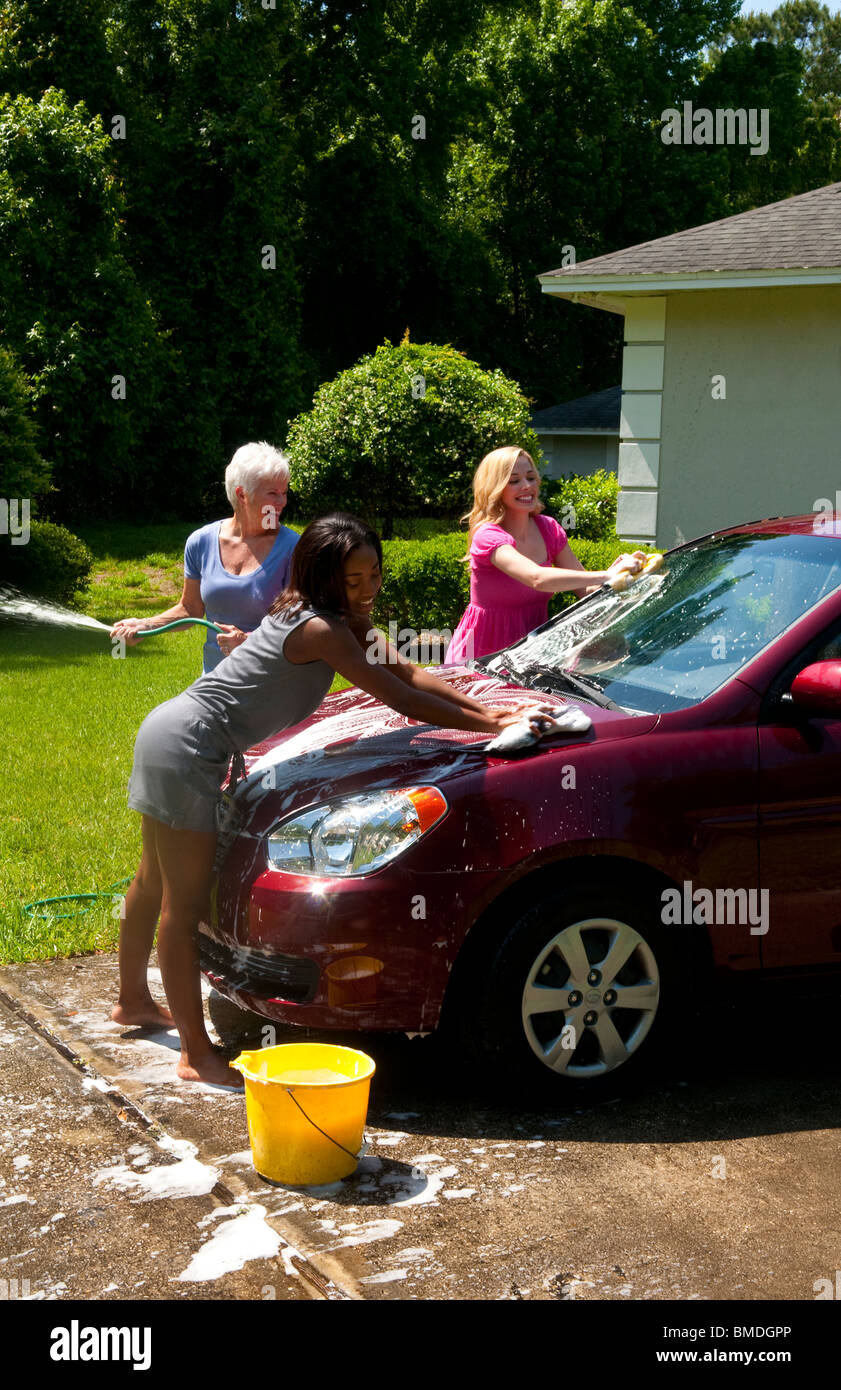 American car wash hi-res stock photography and images - Alamy