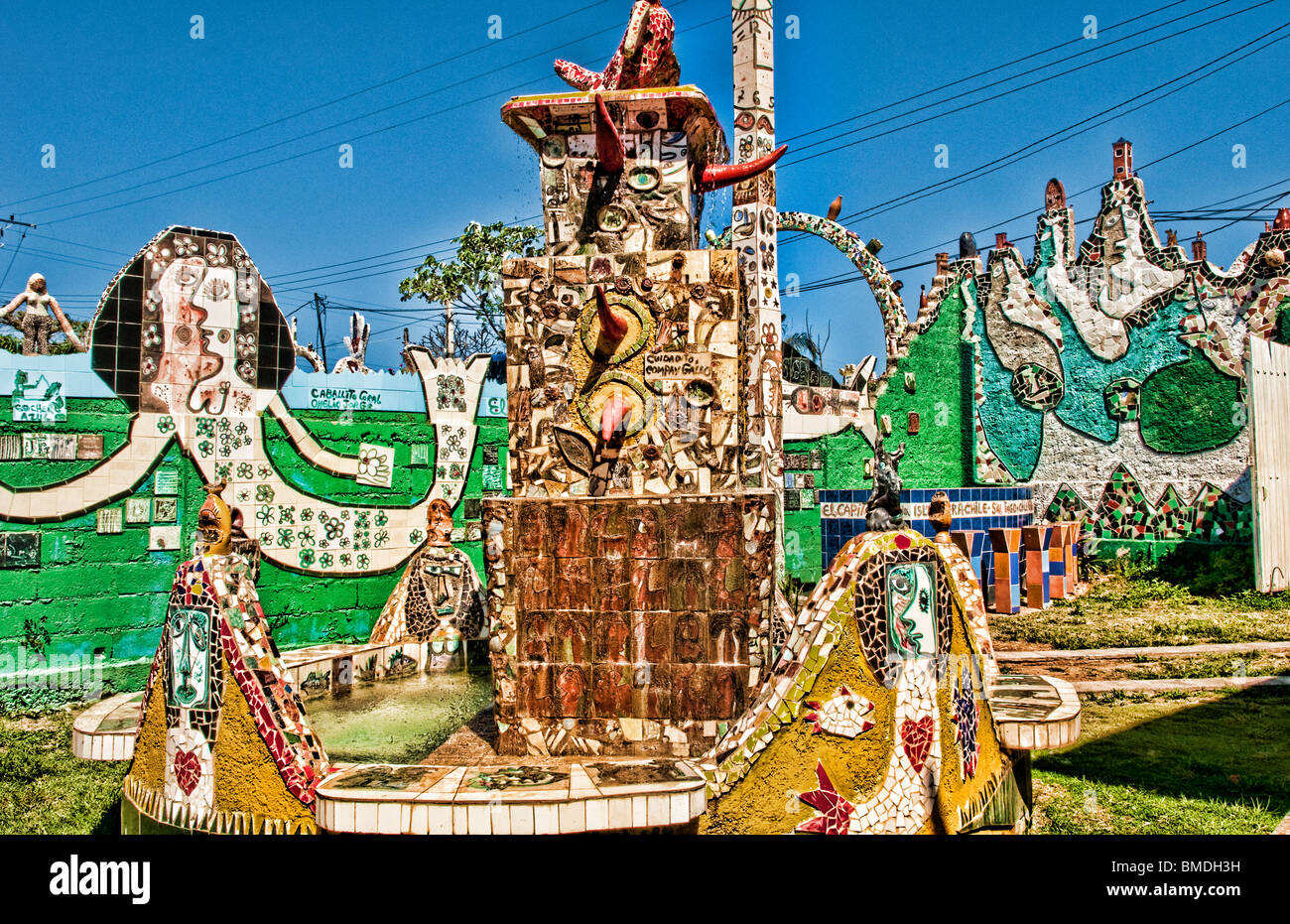Ceramics by artist jose fuster in jamimanitas hi-res stock photography ...
