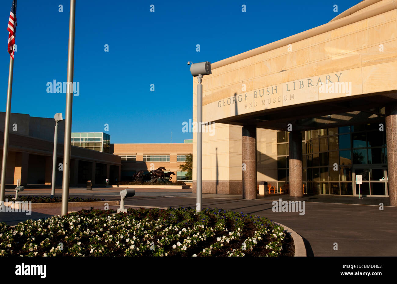 George H. Bush Library at Texas A&M University in College Station Texas ...