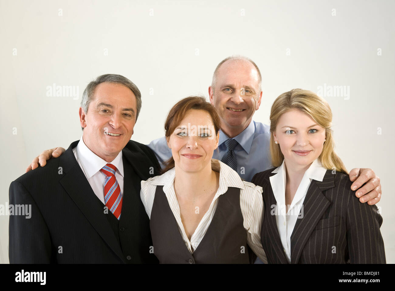 Group Portrait of Business People Stock Photo - Alamy