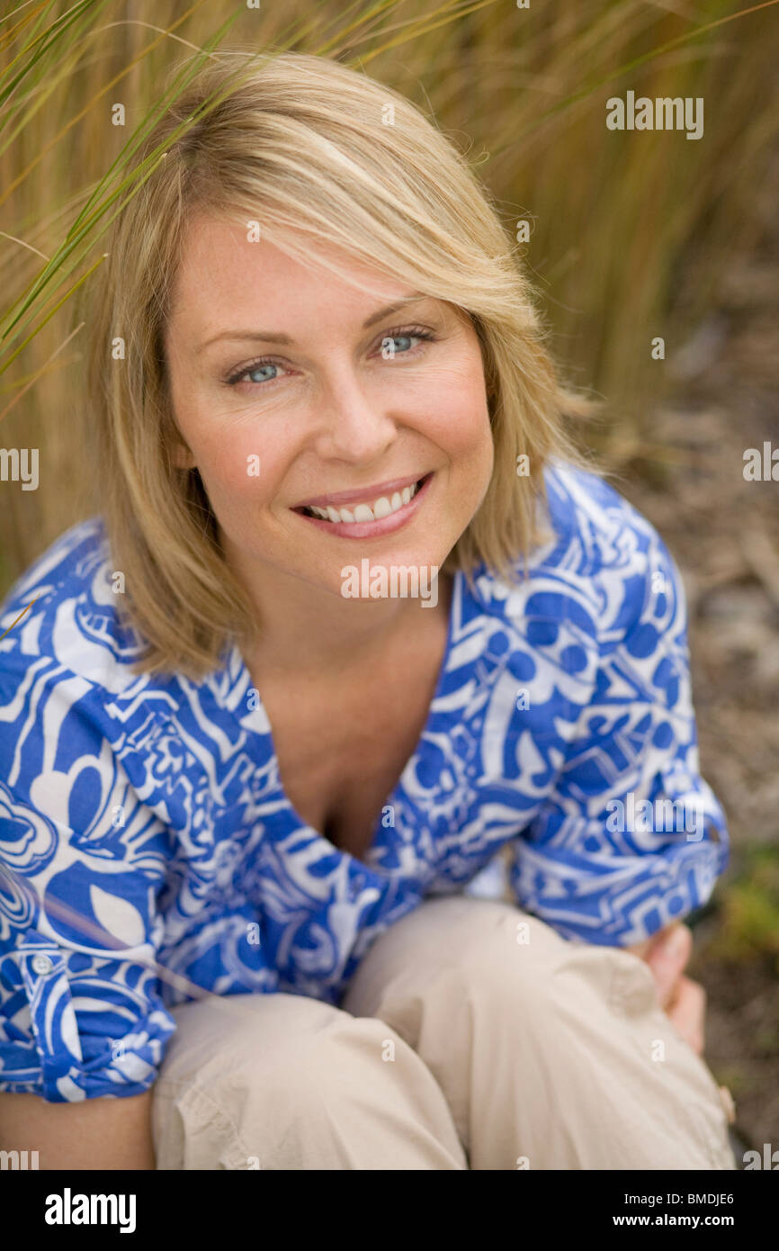 Portrait of Woman Stock Photo - Alamy
