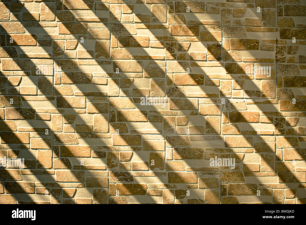 Shadow on Brick Wall Stock Photo - Alamy