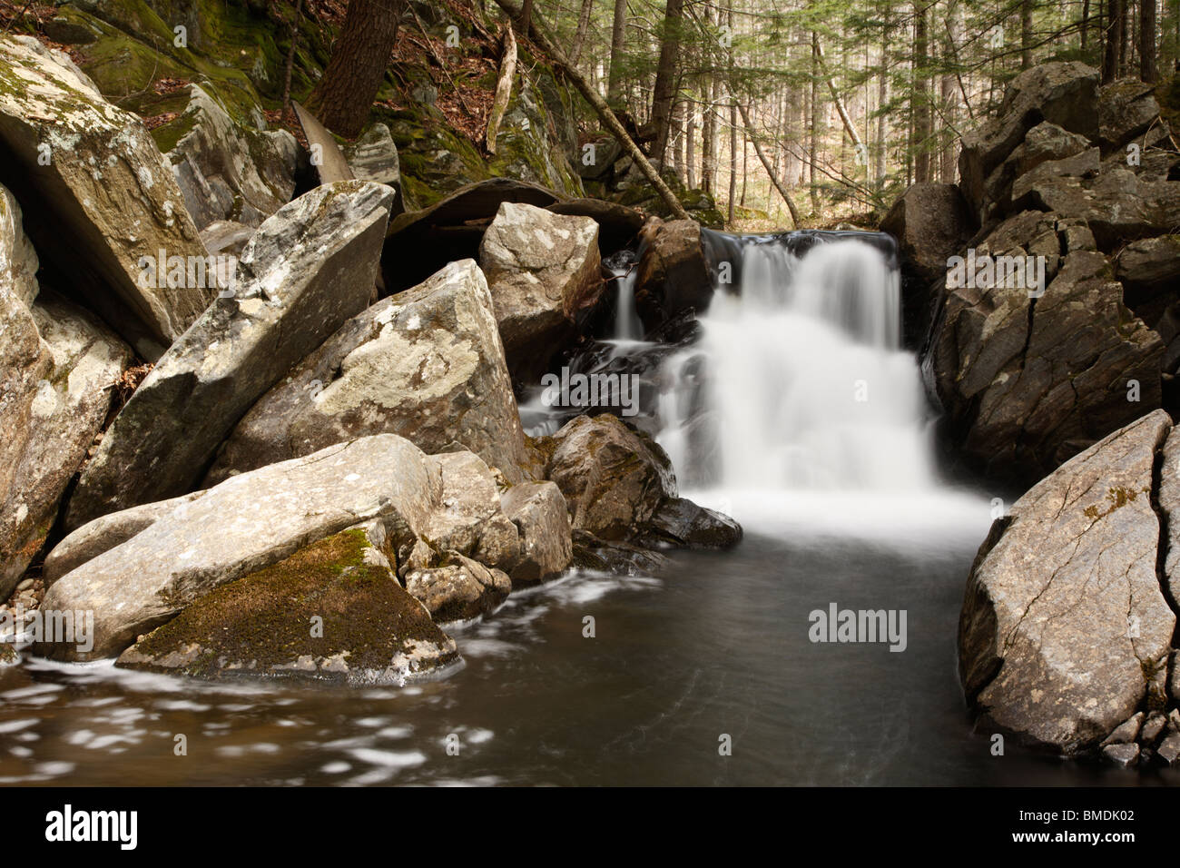 Cockermouth River during the spring months in Groton, New Hampshire USA ...