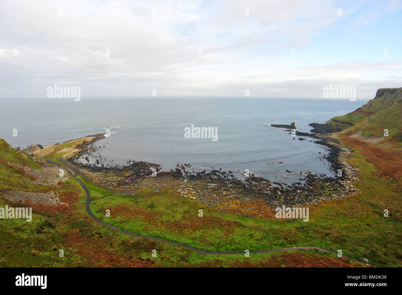 The Amphitheatre, Giant's Causeway, Bushmills, County Antrim, Northern ...