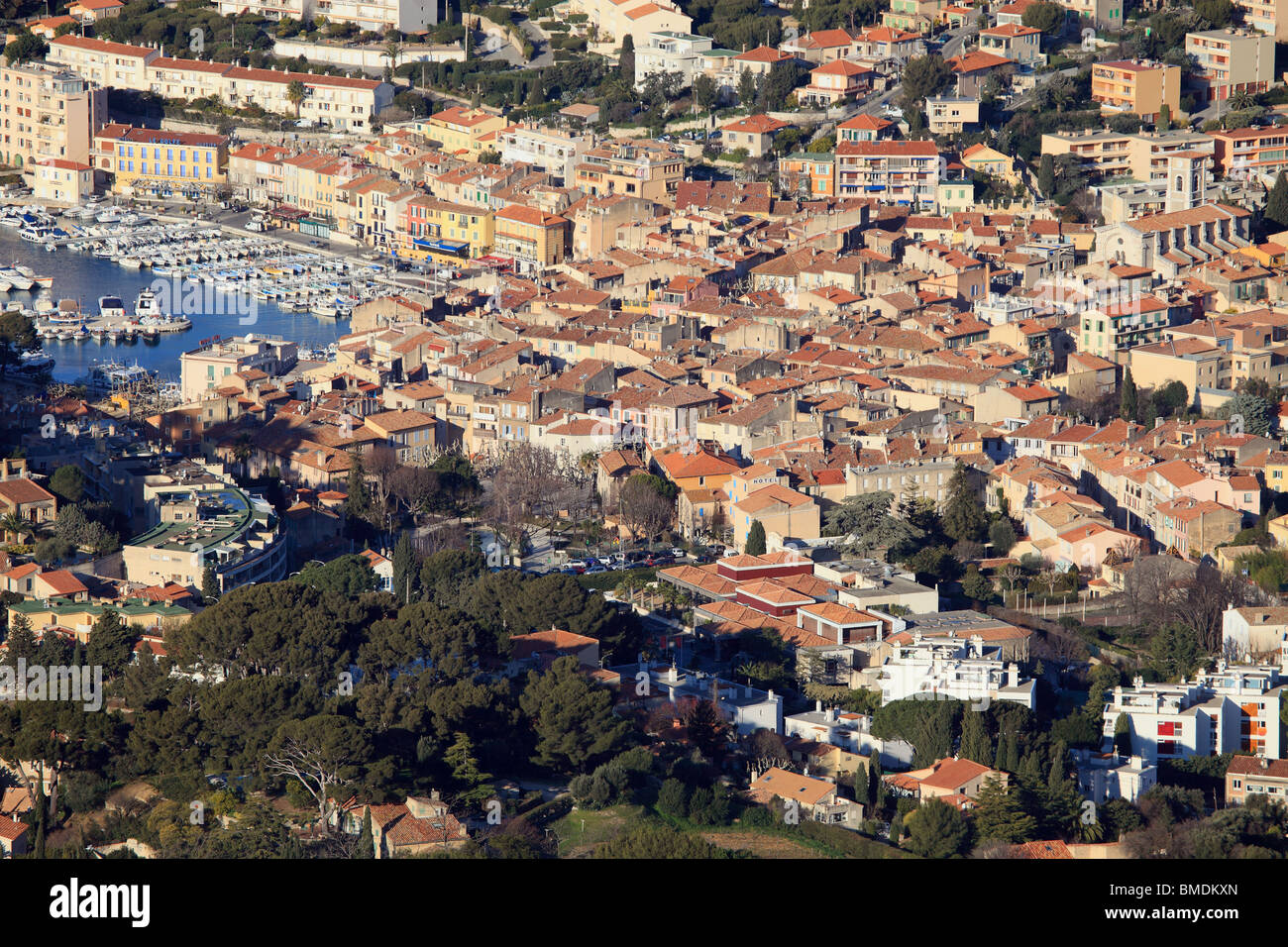 Cassis, france aerial hi-res stock photography and images - Alamy