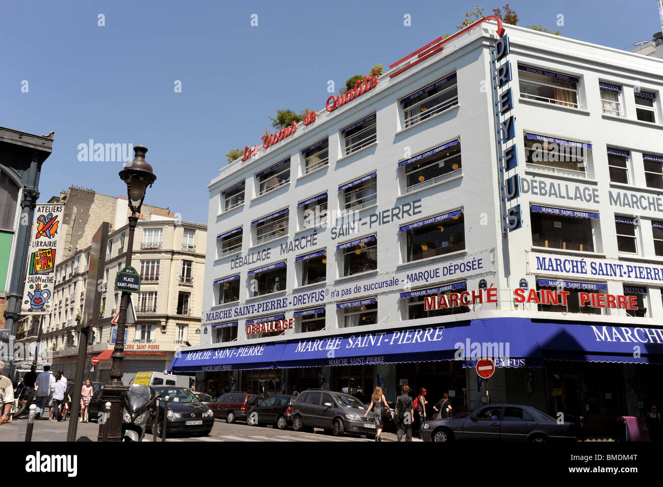 Marche Saint-Pierre Dreyfus on the Butte Montmartre, Paris, France ...