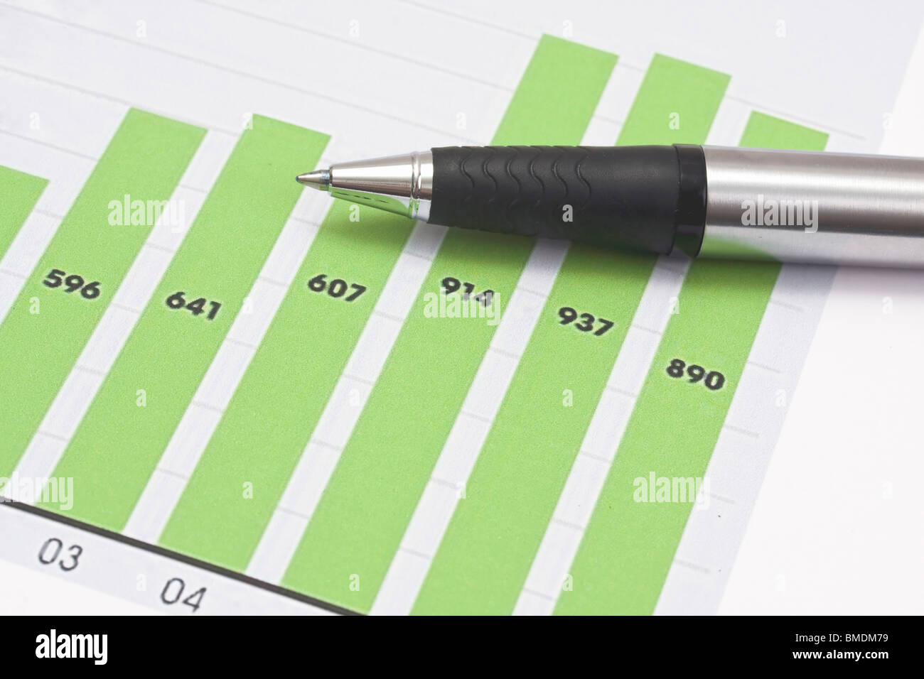 Bar graph paper hi-res stock photography and images - Alamy