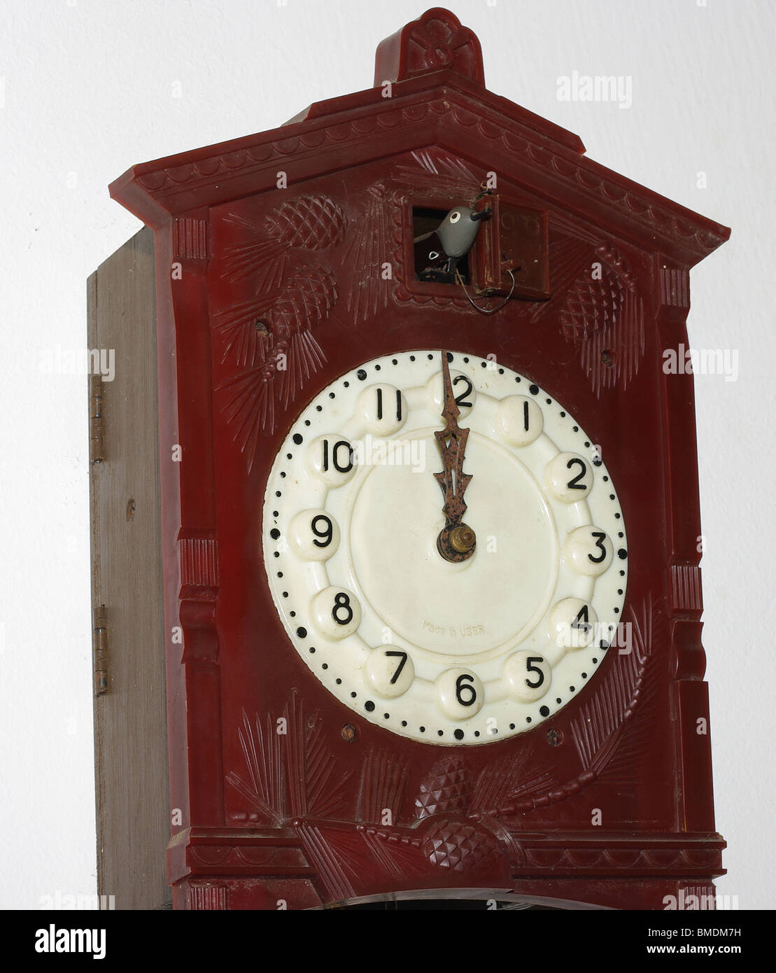 Old Soviet cuckoo clock. made in USSR Stock Photo - Alamy