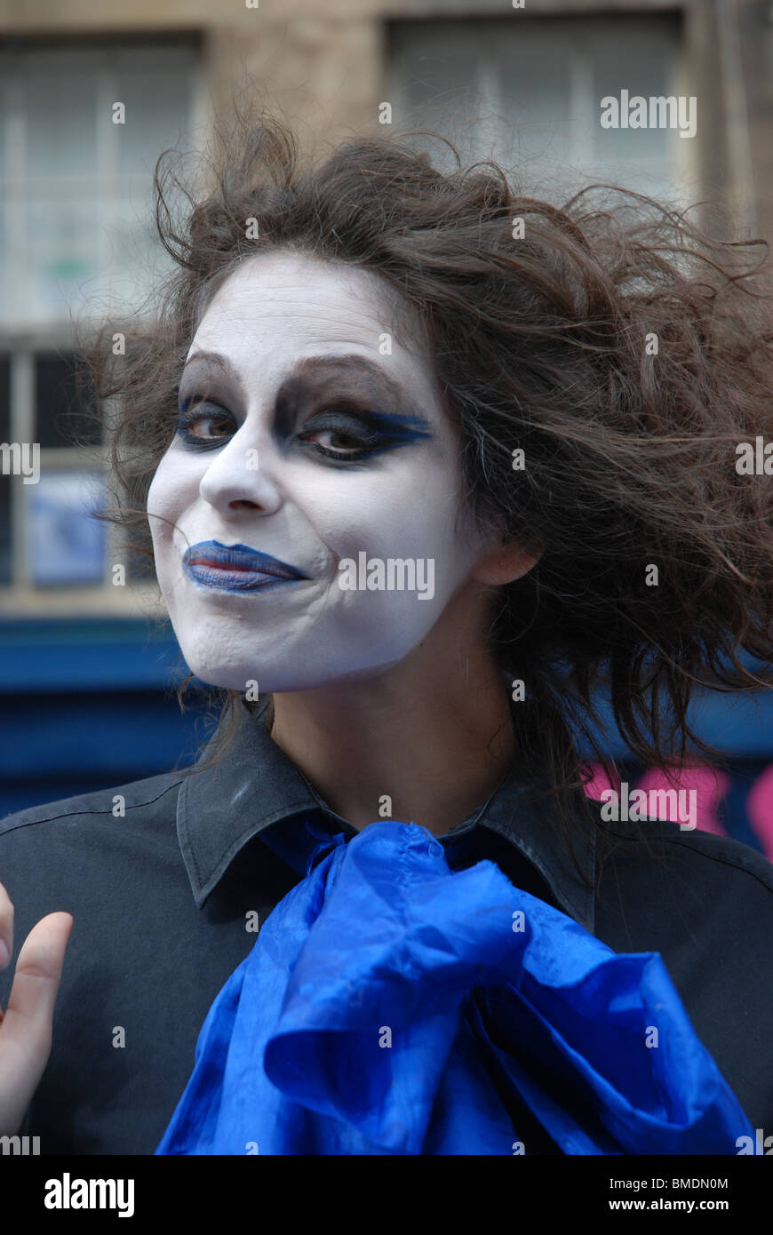 Portrait of a performer from the Edinburgh Festival Stock Photo - Alamy