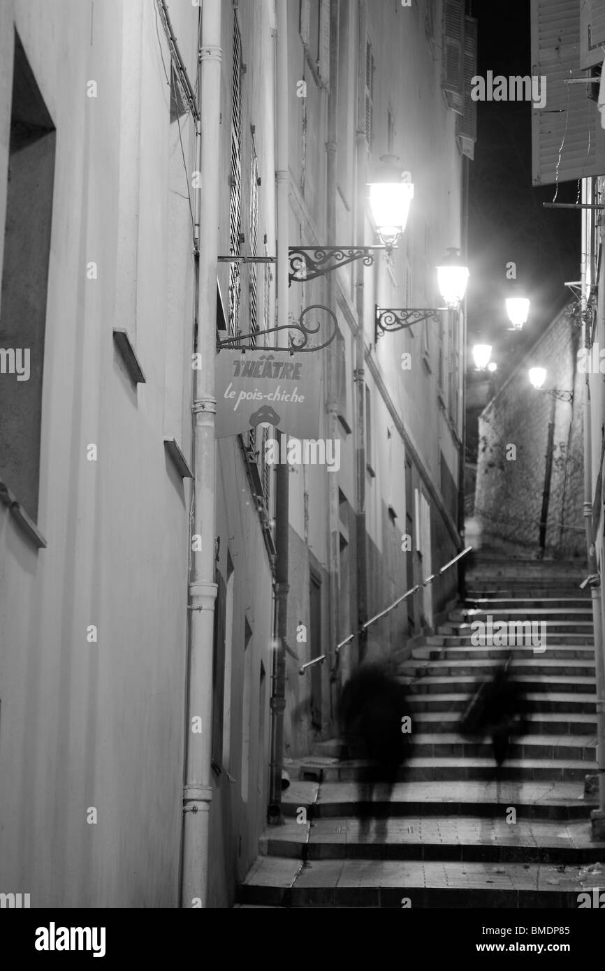 City decorated Black and White Stock Photos & Images - Alamy