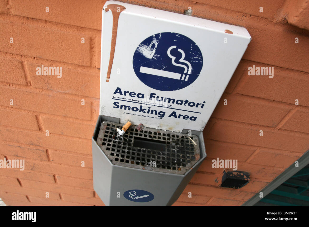 Smoking area in train hi-res stock photography and images - Alamy