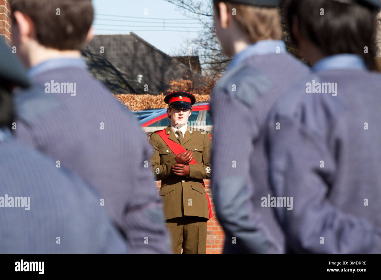 Army cadet force teenage cadet hi-res stock photography and images - Alamy