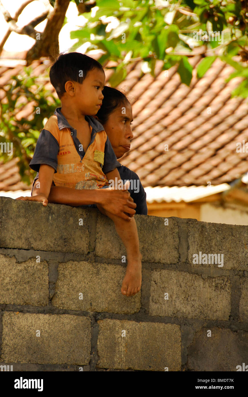 worshippers at temple ,galungan festival , major bali ceremony ,Pura ...