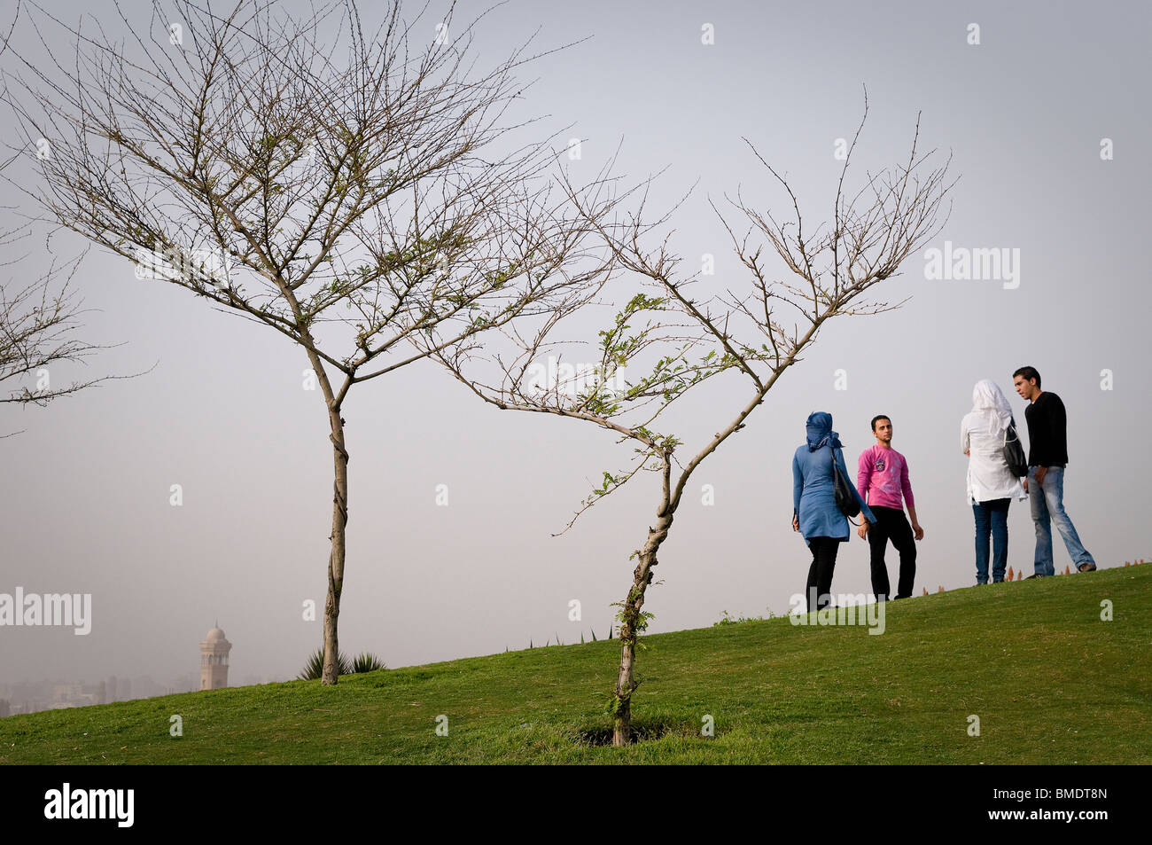 Al azhar park garden hi-res stock photography and images - Alamy