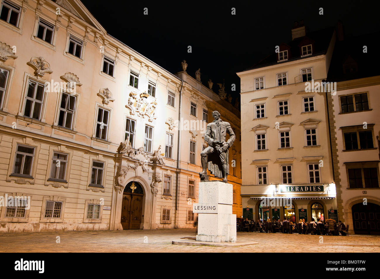 Statue To Gotthold Ephraim Lessing High Resolution Stock Photography ...