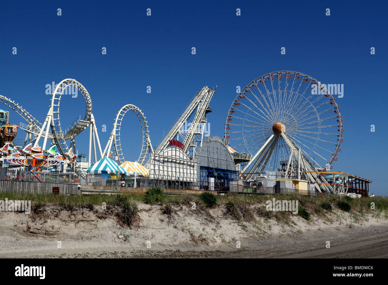 Morey's Pier, Wildwood Boardwalk, Wildwood, New Jersdey, USA Stock ... Morey's Pier, Wildwood Boardwalk, Wildwood, New Jersdey, USA Stock ...