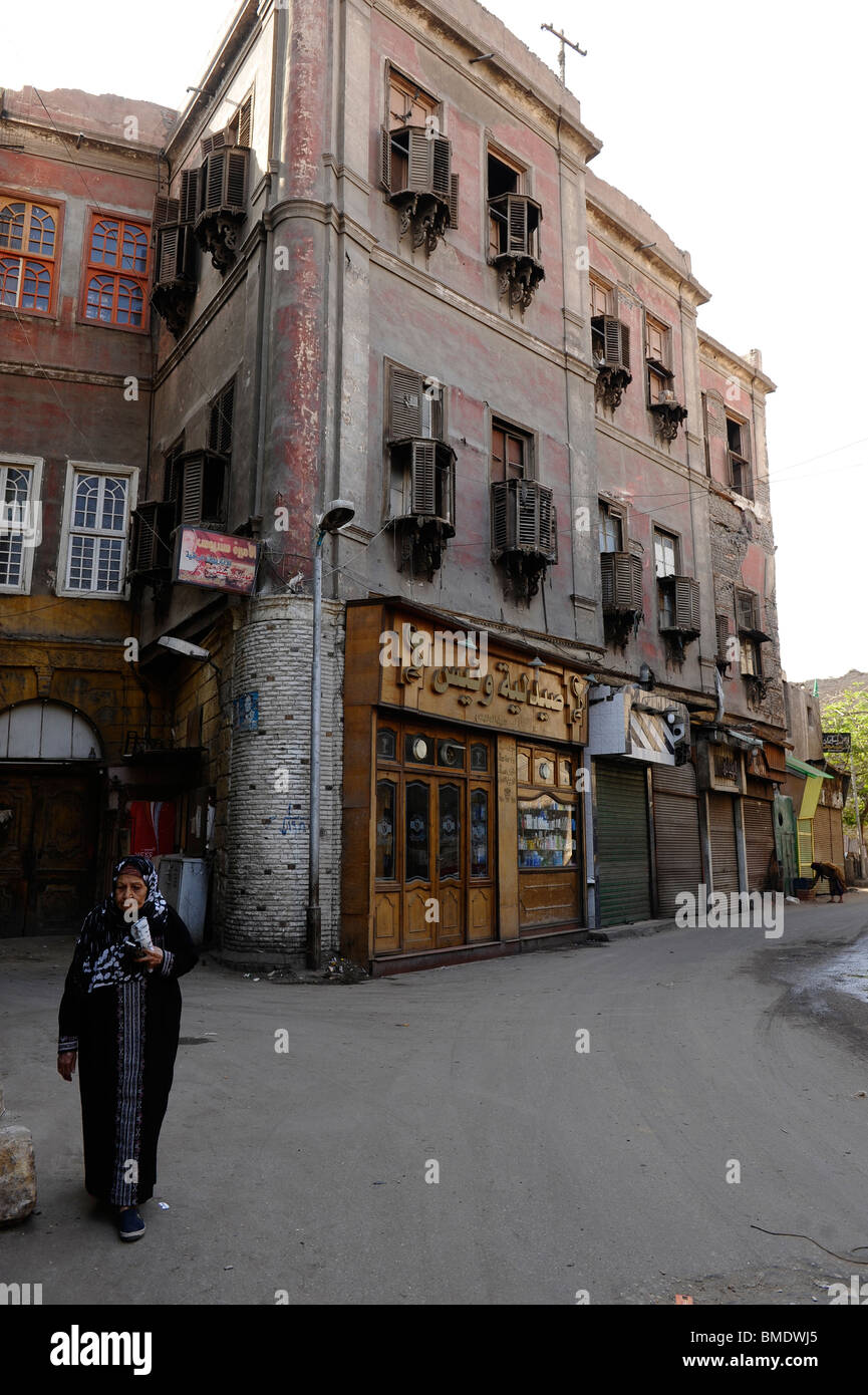 street life , back streets of the old district,Al Gamaliya, Islamic ...