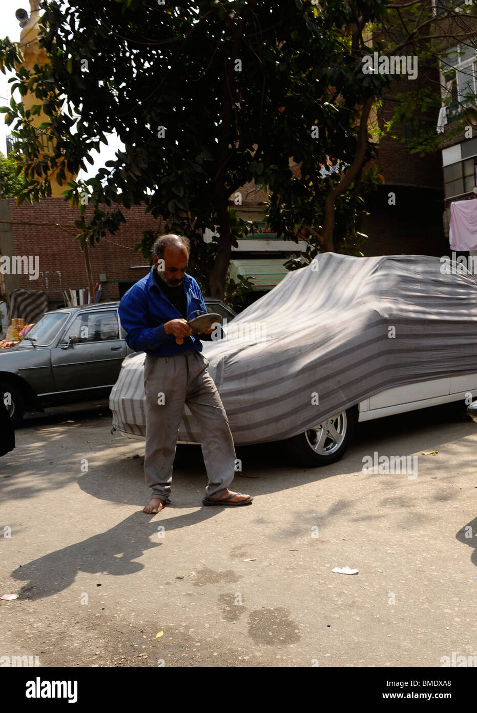 street life , back streets of the old district,Al Gamaliya, Islamic ...