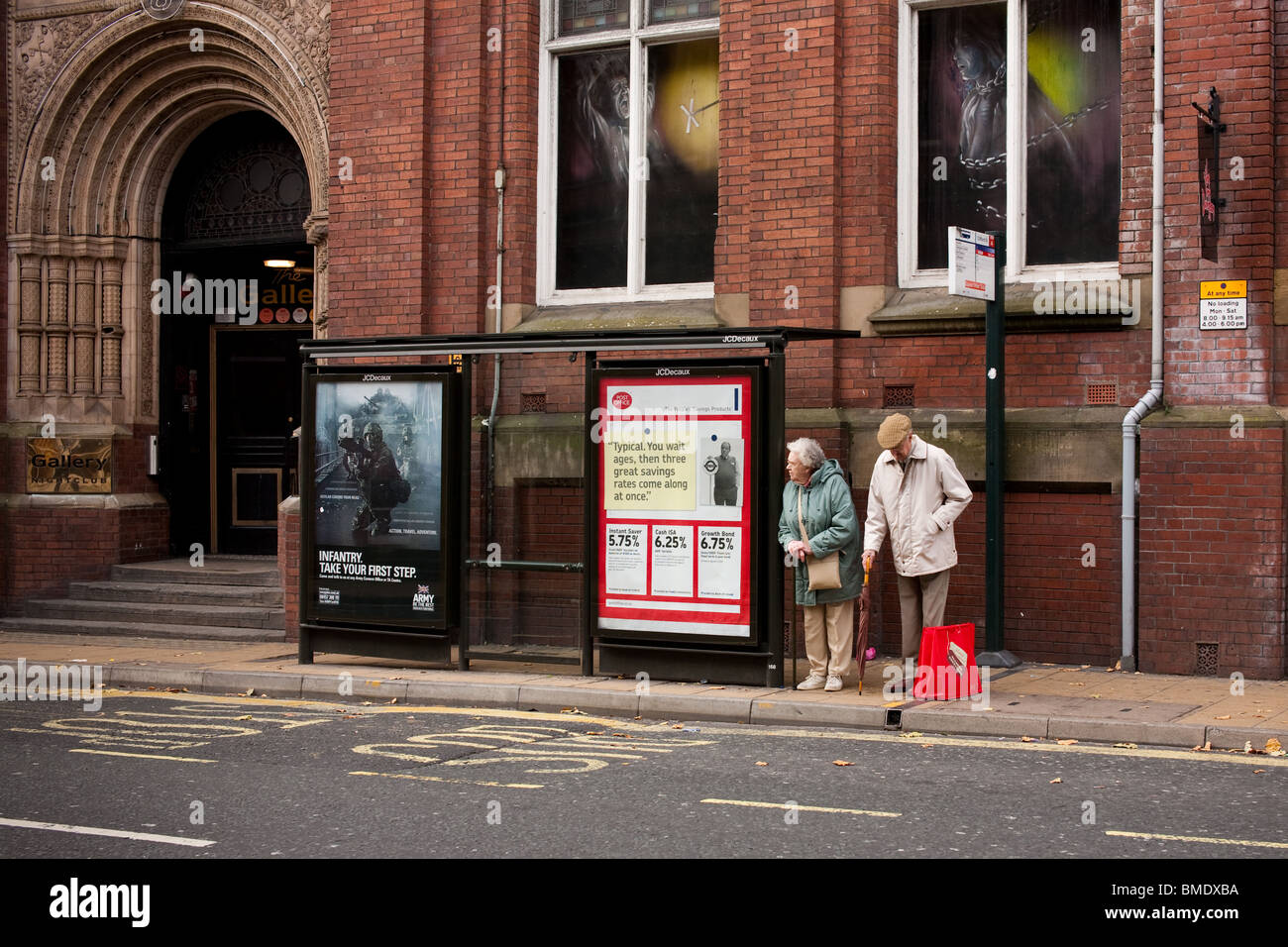 Public bus stop hi-res stock photography and images - Alamy