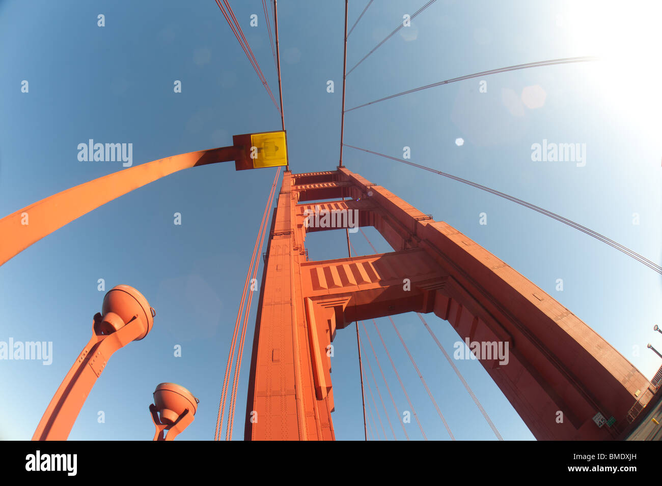 Golden gate bridge fisheye hi-res stock photography and images - Alamy