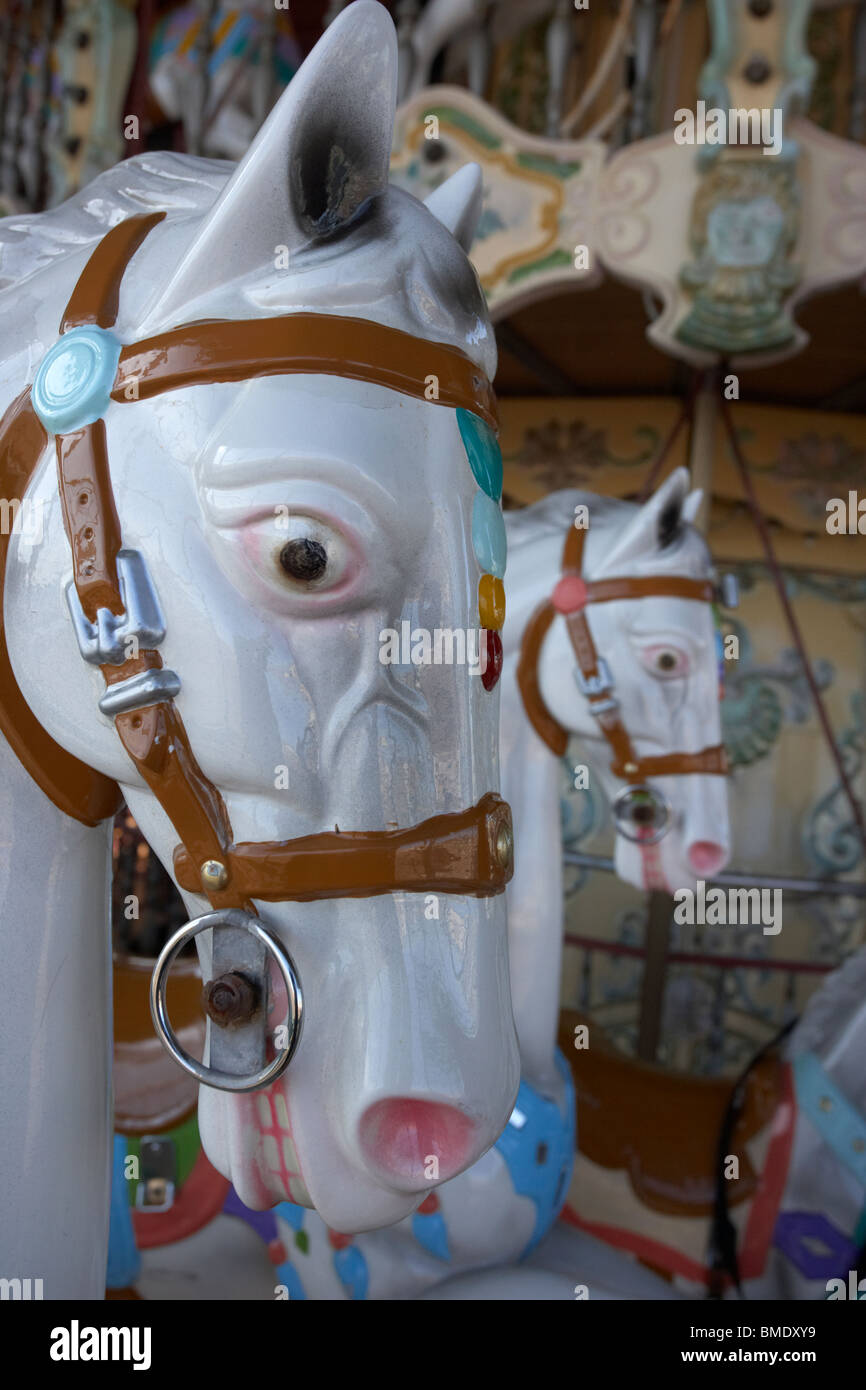 Carousel funfair ride in hi-res stock photography and images - Alamy