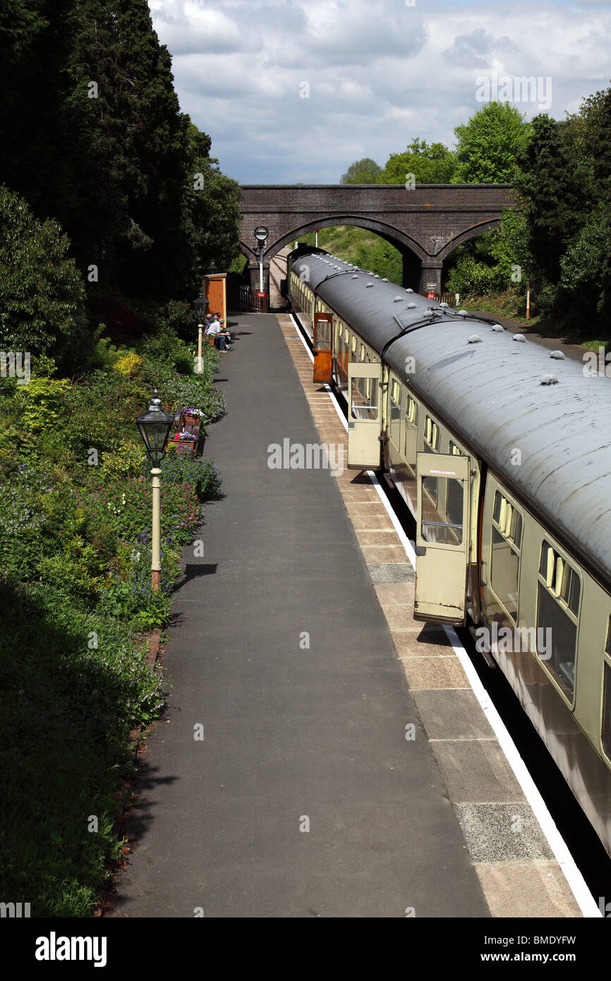 TODDINGTON STEAM RAILWAY. GLOUCESTERSHIRE. ENGLAND. UK Stock Photo - Alamy