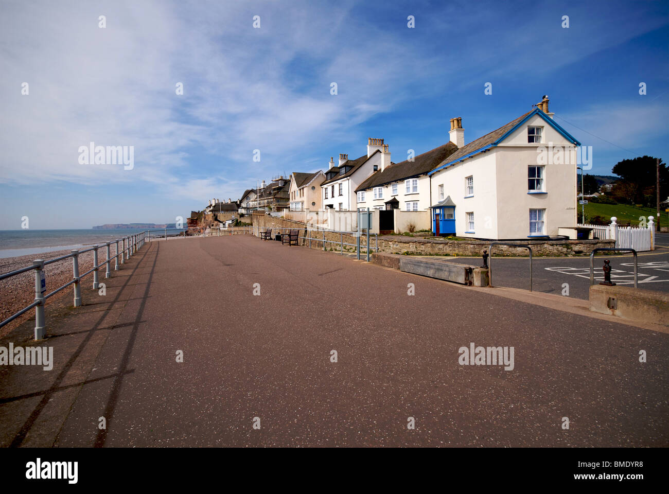 Sidmouth Devon UK Seafront Sea Beach Stock Photo - Alamy