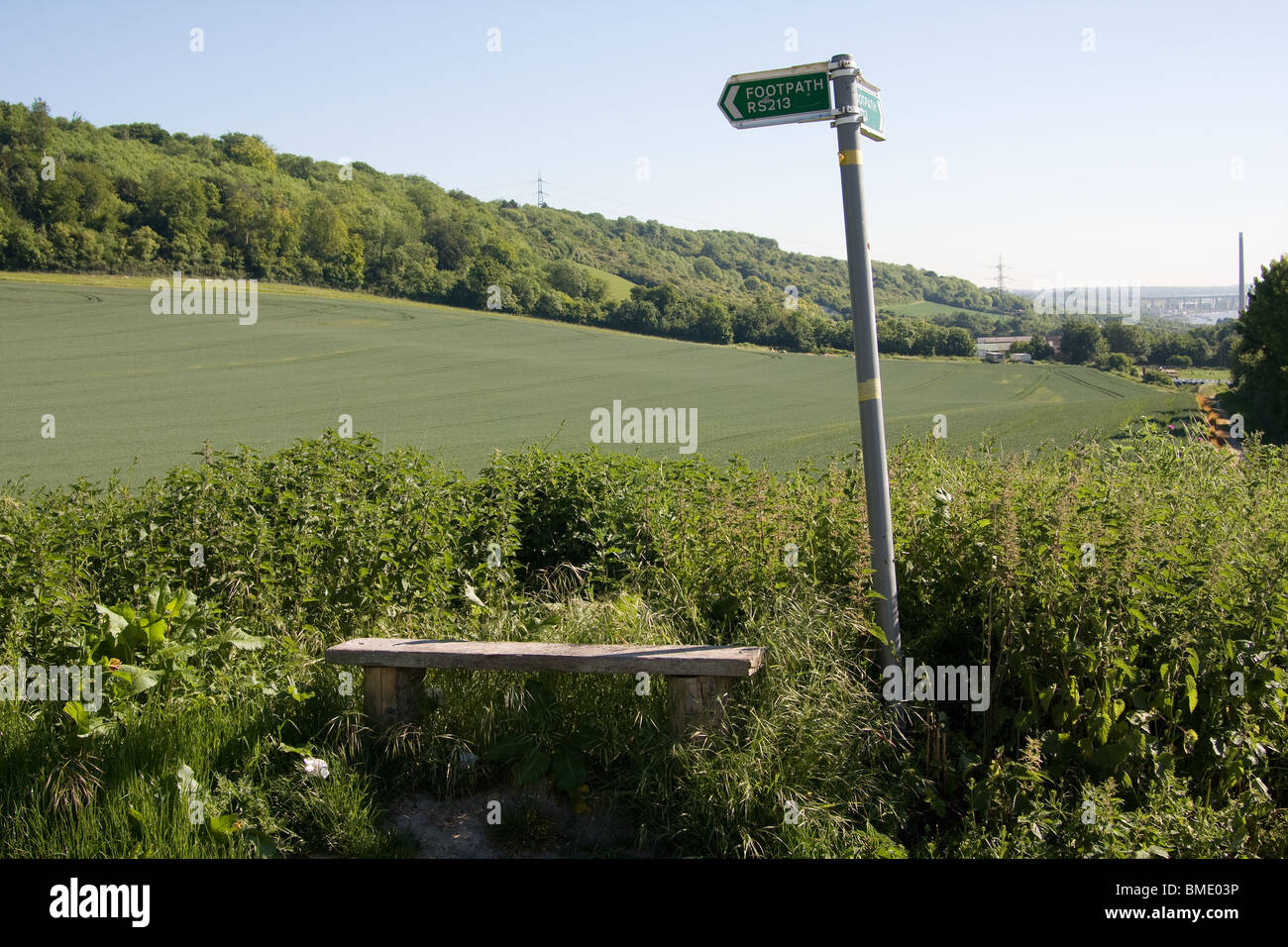 picturesque north kent countryside summer england UK europe Stock Photo ...