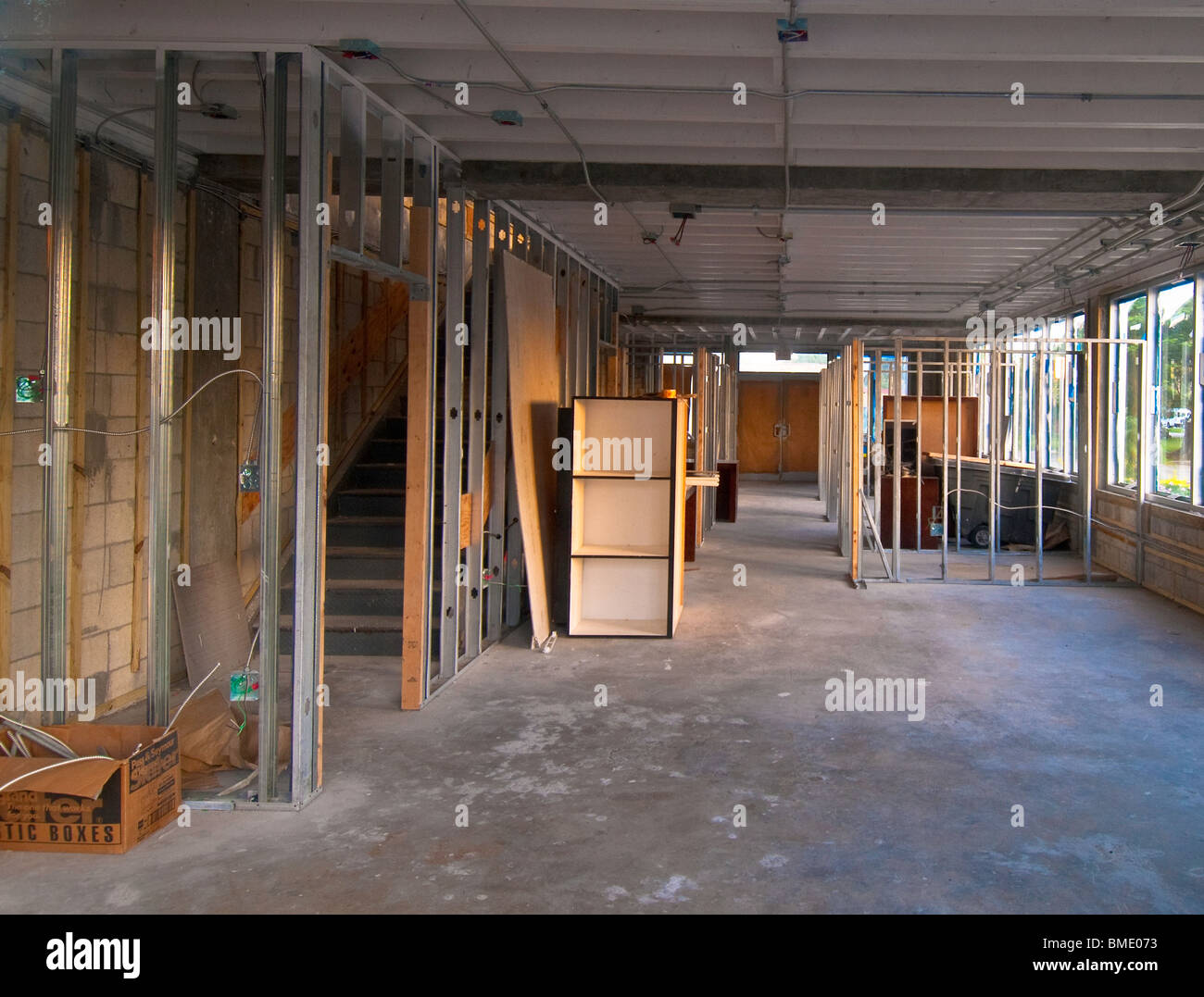 Retail store under construction in Miami, Florida, USA Stock Photo - Alamy