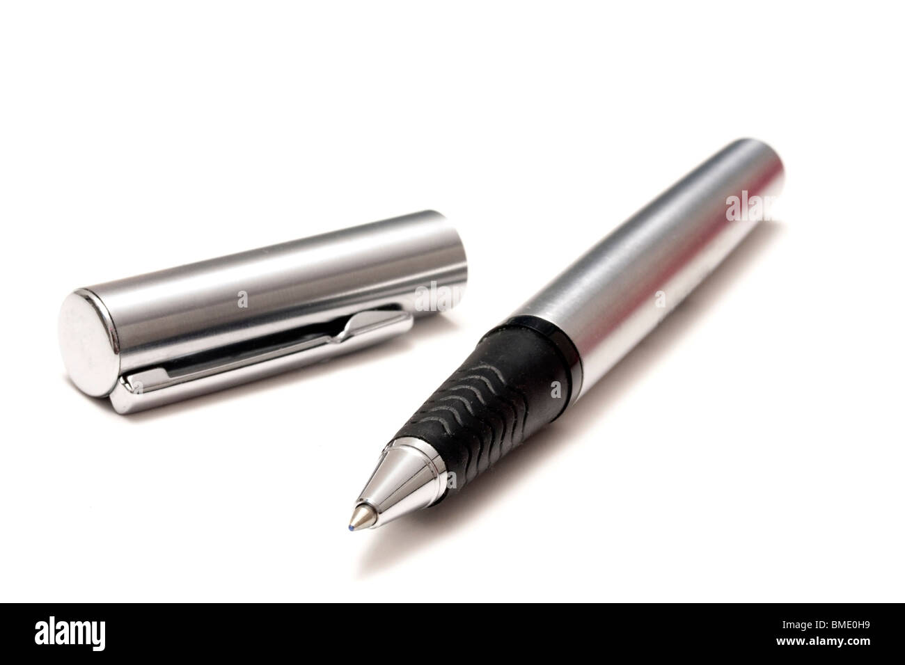 Ball Point Pen Isolated On White Stock Photo - Alamy