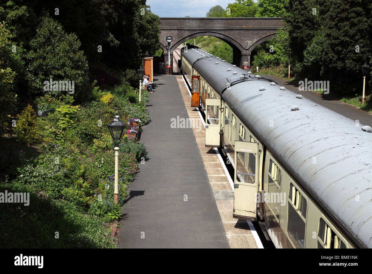 TODDINGTON STEAM RAILWAY. GLOUCESTERSHIRE. ENGLAND. UK Stock Photo - Alamy