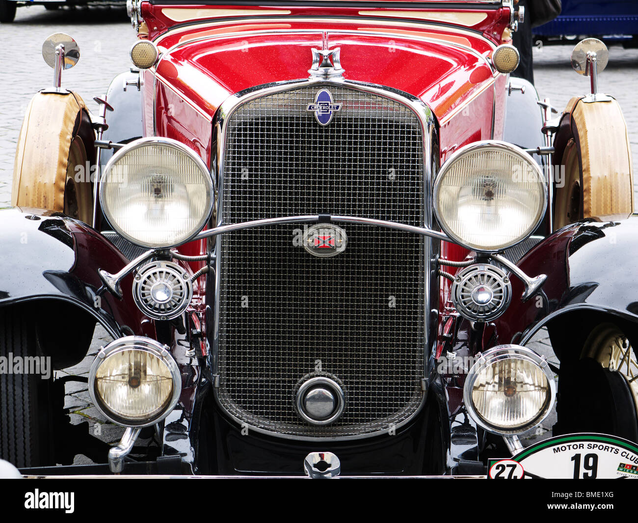 American classic car, Chevrolet Stock Photo - Alamy