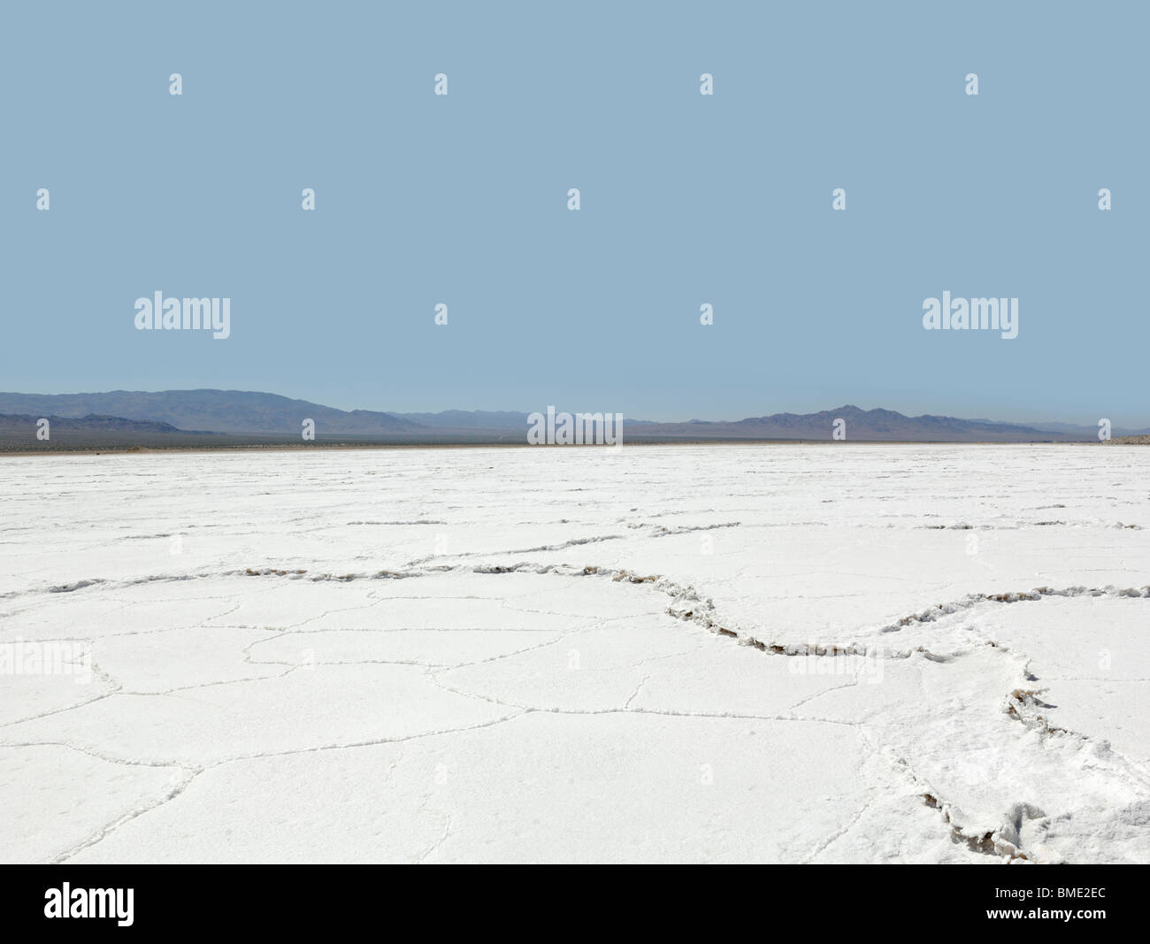 Salt Flat, near Kelso, Mojave Desert, California, USA Stock Photo - Alamy