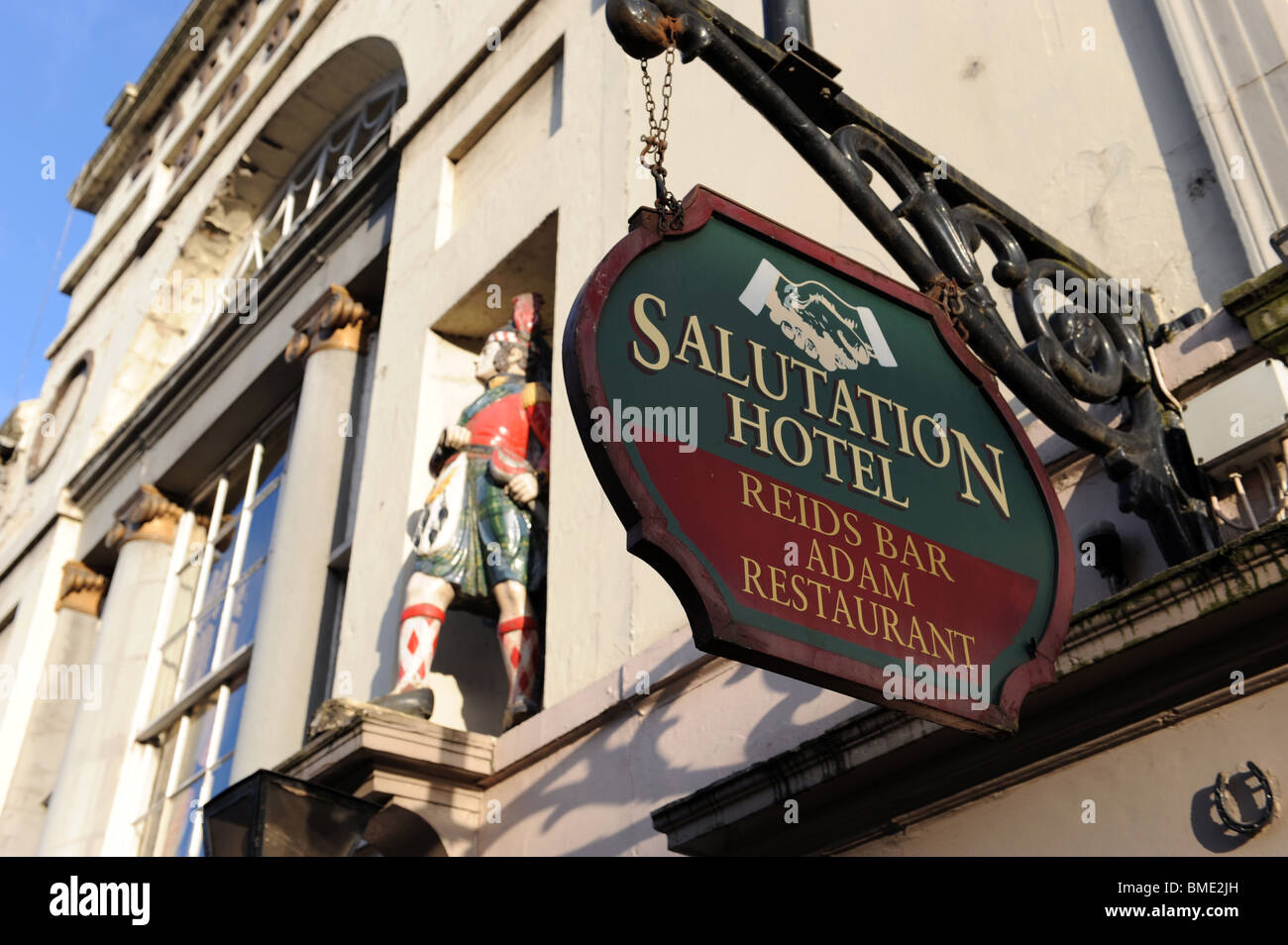 Salutation Hotel, Perth Stock Photo - Alamy